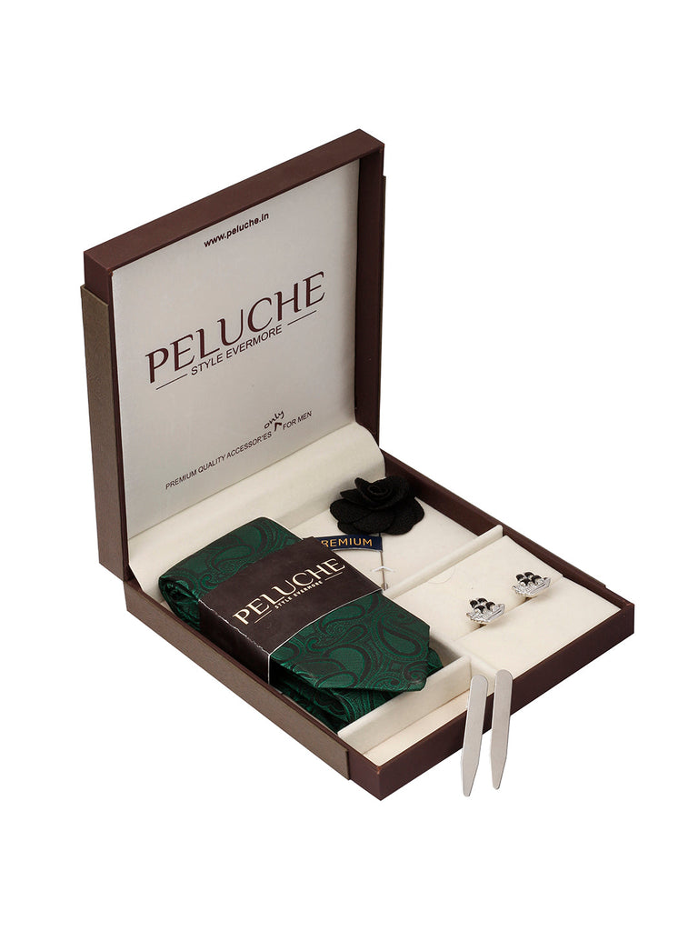 Buy Sailing Ship Gift Box Includes 1 Neck Tie, 1 Brooch, 1 Pair of ...