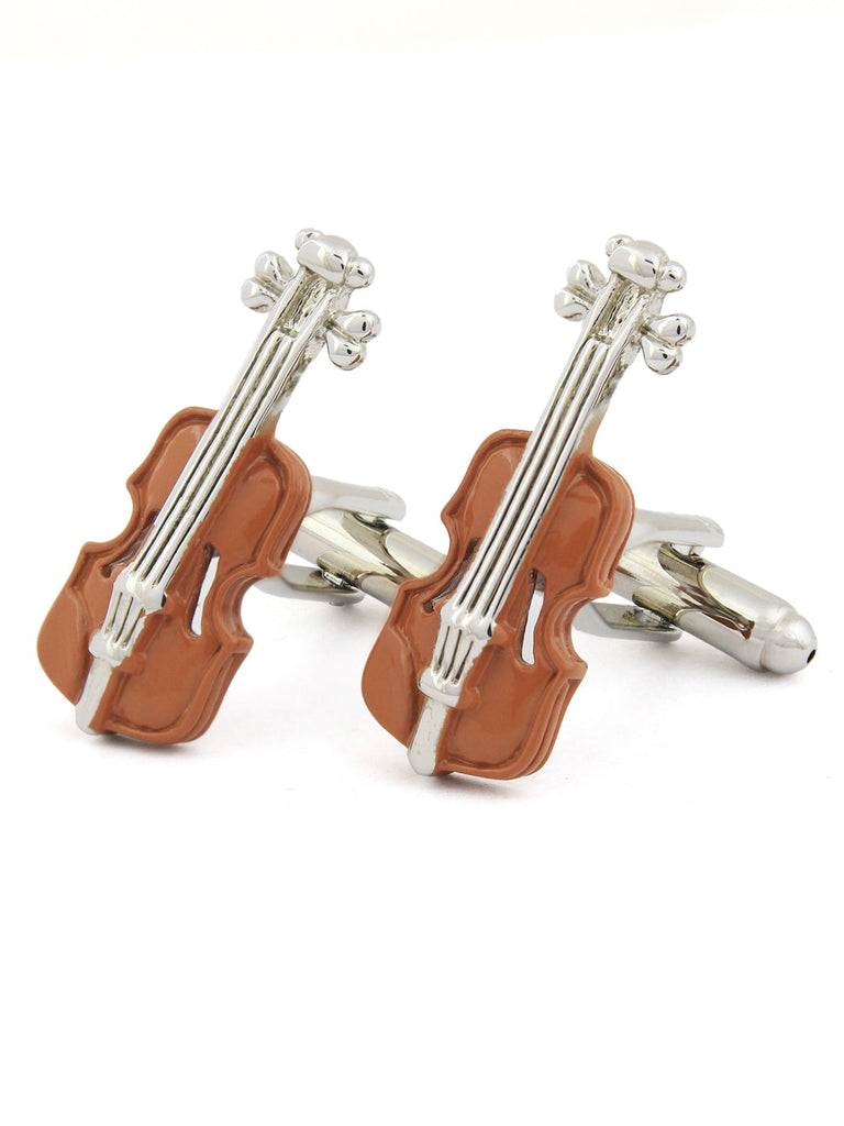 Buy Classy Violin Cufflinks Online |Buy Cufflinks Online | Peluche.in