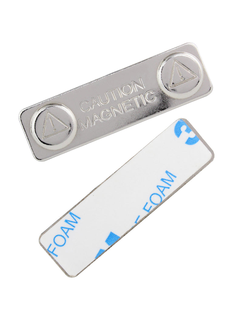 Kavove Silver Double Magnet Badge Holder (45x13mm)